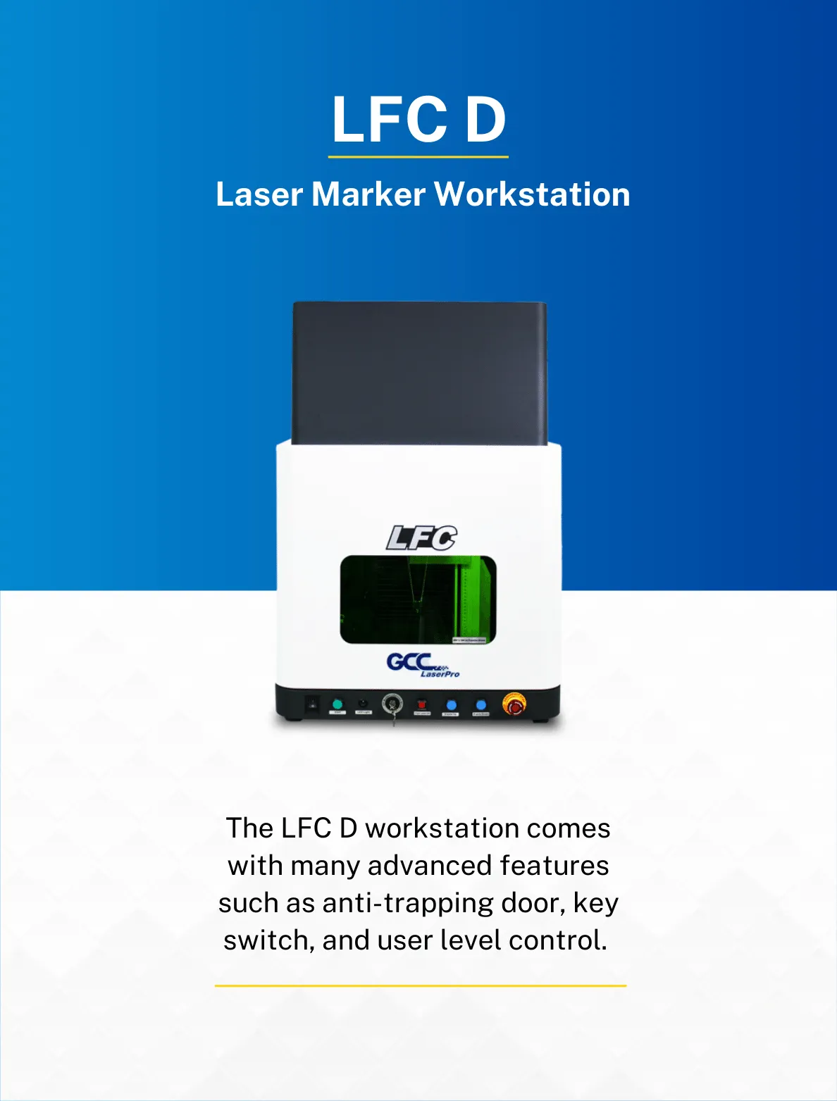 LFC D Desktop Laser Marker Workstation